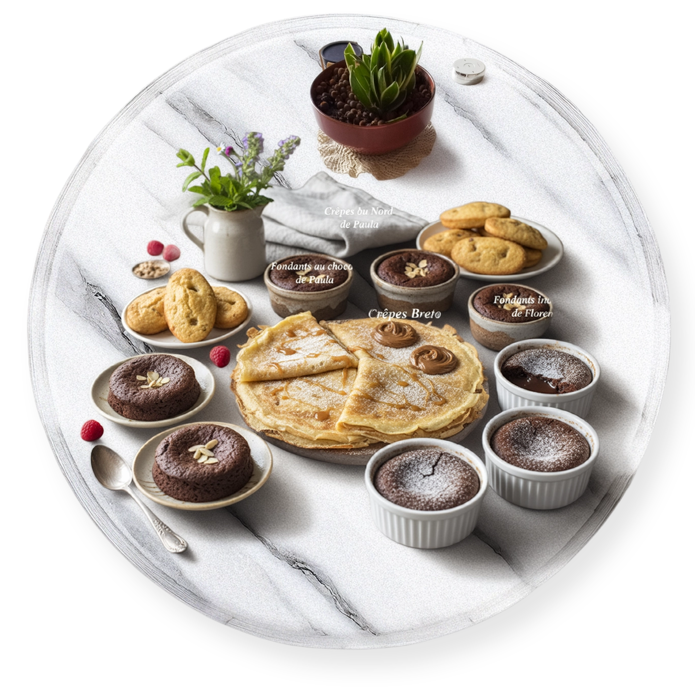 Gâteaux individuels - A Notre Goût